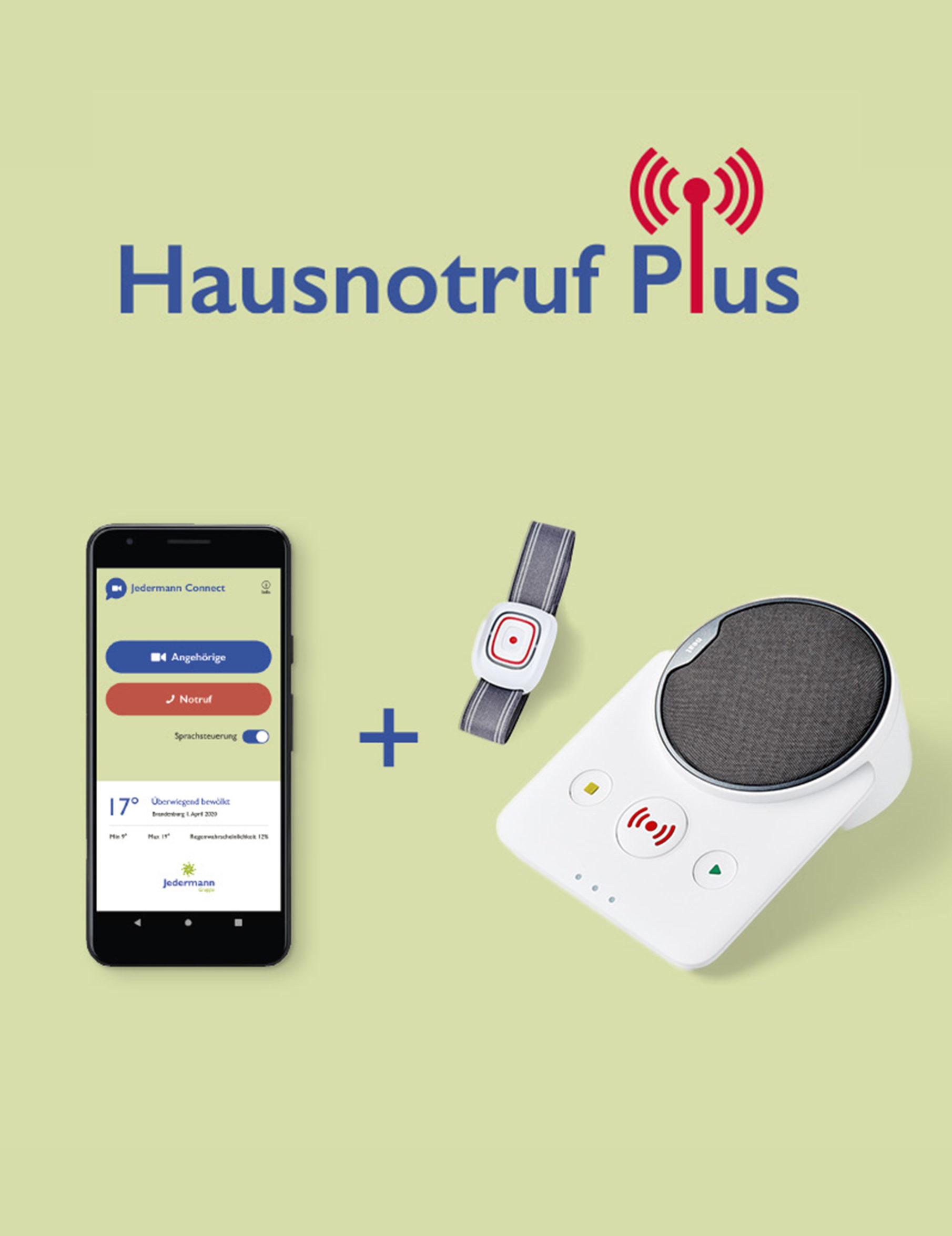 Hausnotruf Plus | Jedermann Gruppe